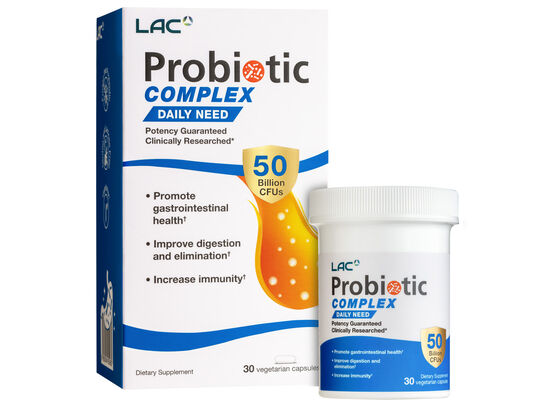 Probiotic Complex 50 Billion CFUs | LAC Philippines