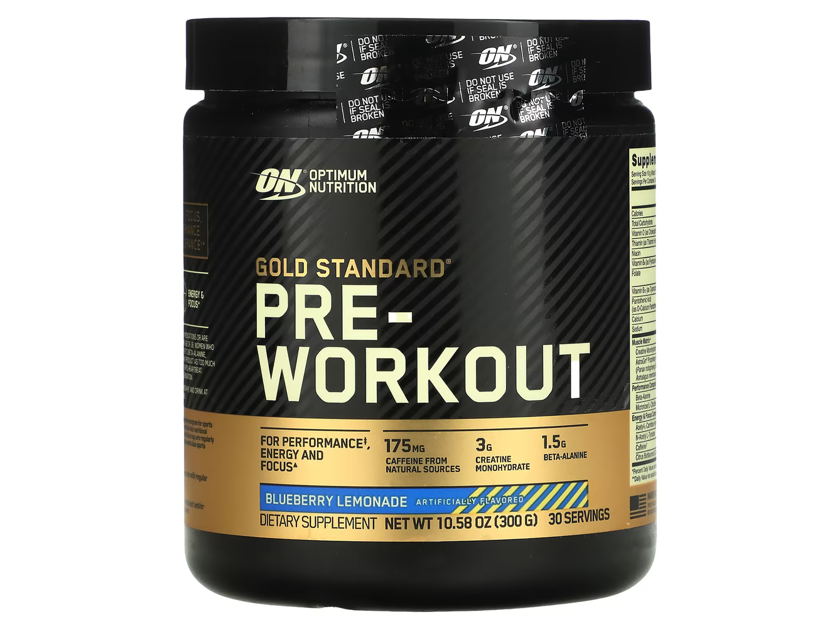 GOLD STANDARD PRE-WORKOUT Blueberry Lemonade | LAC Philippines