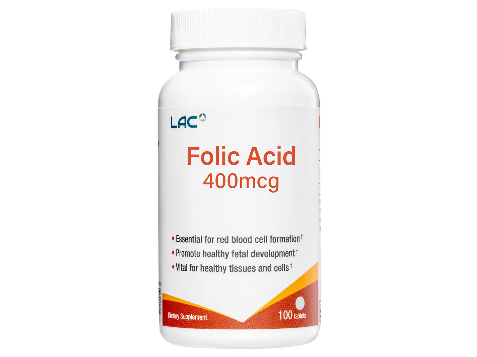 Folic Acid 400mcg | LAC Philippines