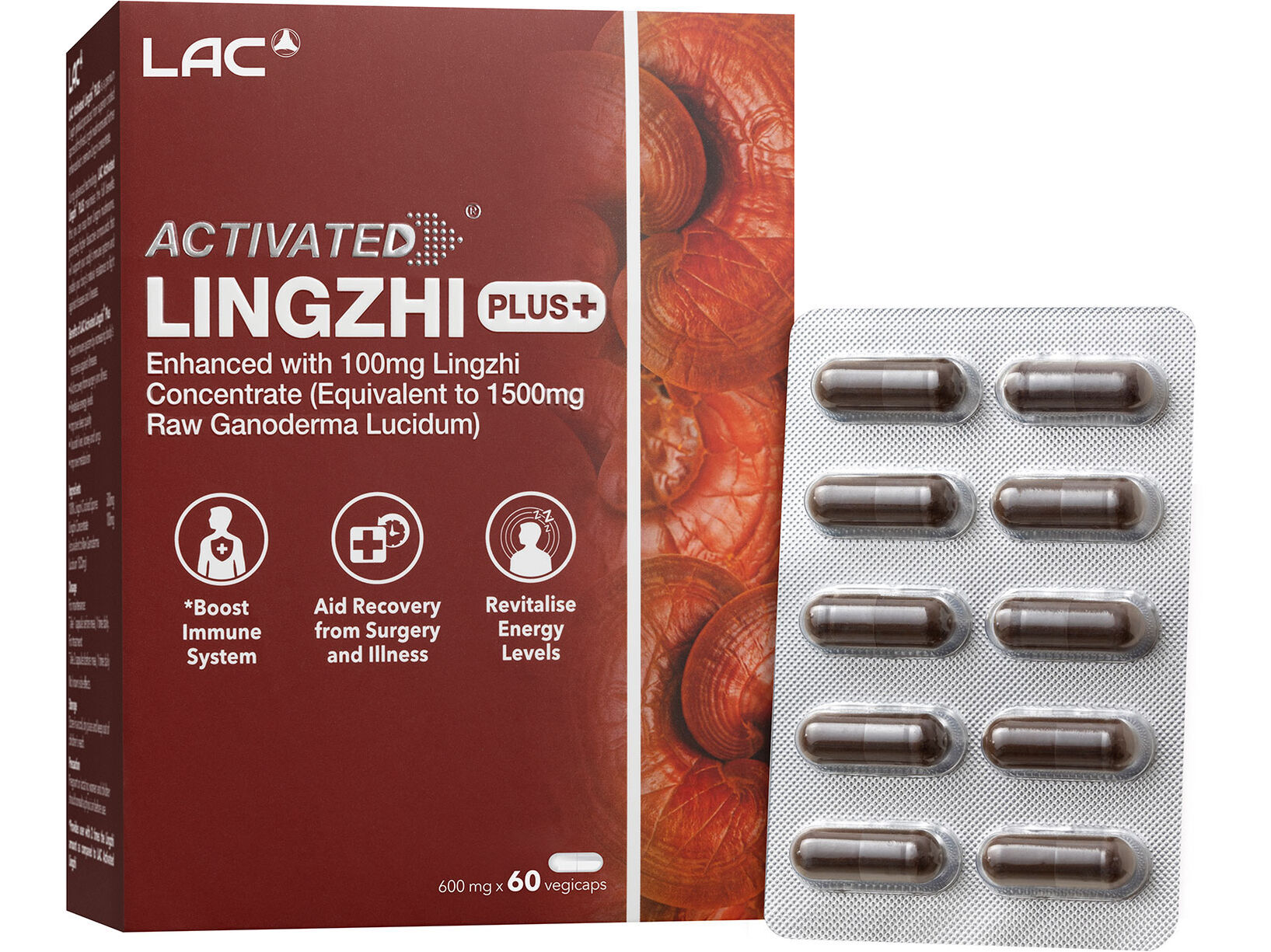LINGZHI PLUS™ - Enhanced with 100mg Lingzhi Concentrate | LAC Philippines