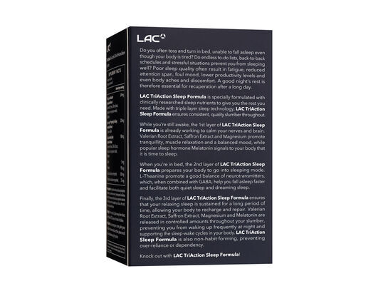 TriAction Sleep Formula | LAC Philippines